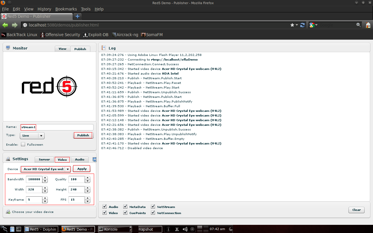 Pembuatan Streaming Server Pribadi Sebagai Media Kamera Pengawas dengan Red5 - @FREE